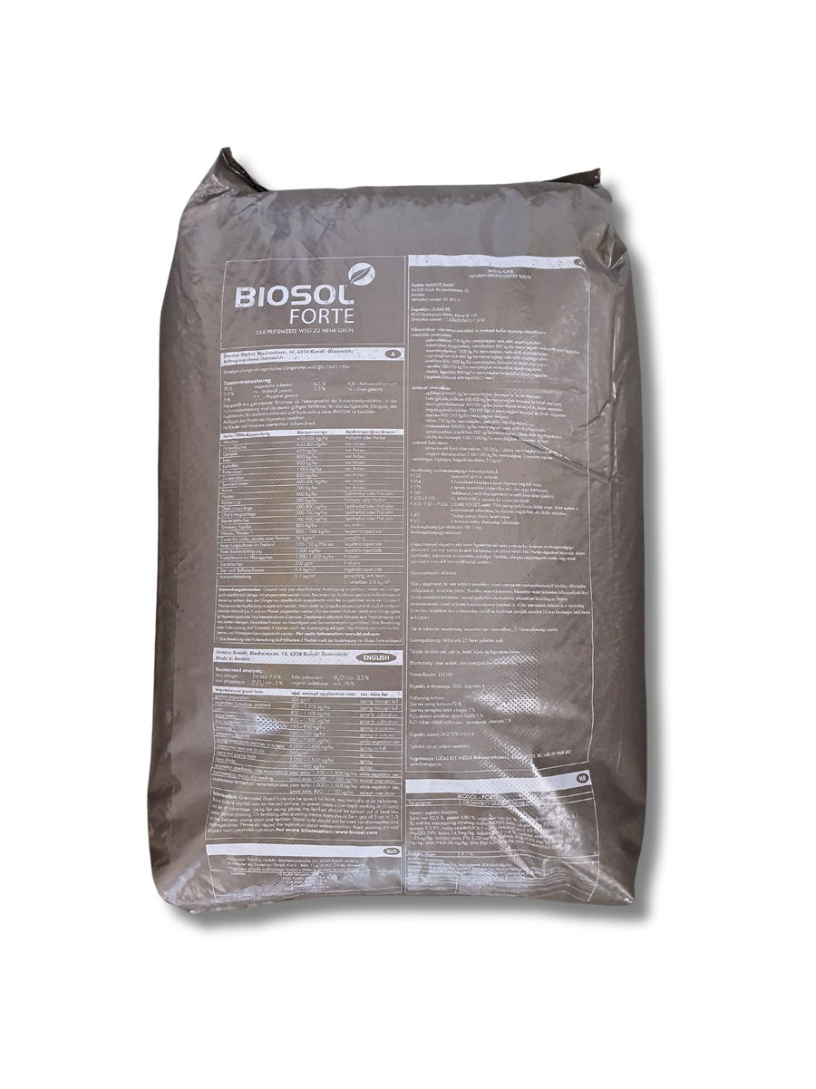 BIOSOL FORTE | szerves trágya | EUROGREEN – EUROGREEN-Tiszafa Kft.